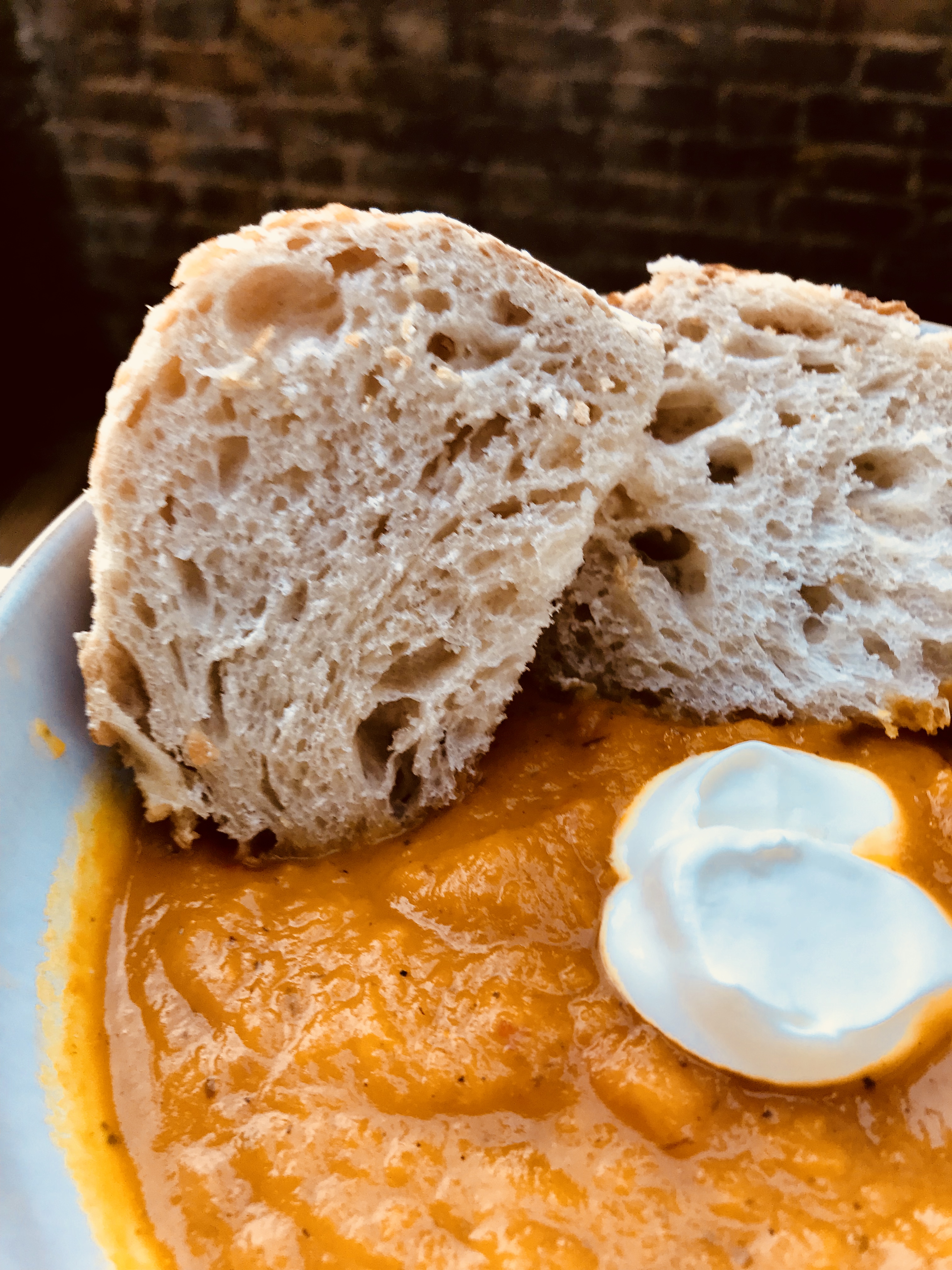 Roasted Ghost Squash Soup – Bare Eats Kitchen